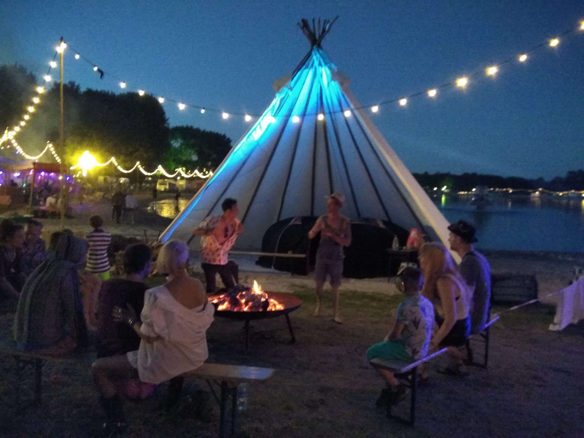 Sauna event festivals - Echte stenen - Fluweel zachte warmte.