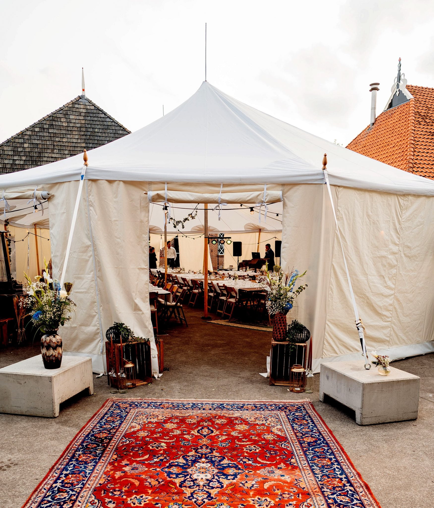 Bruiloft tent huren · Exclusief, Stijlvol, Top Service, Windcirkeltenten